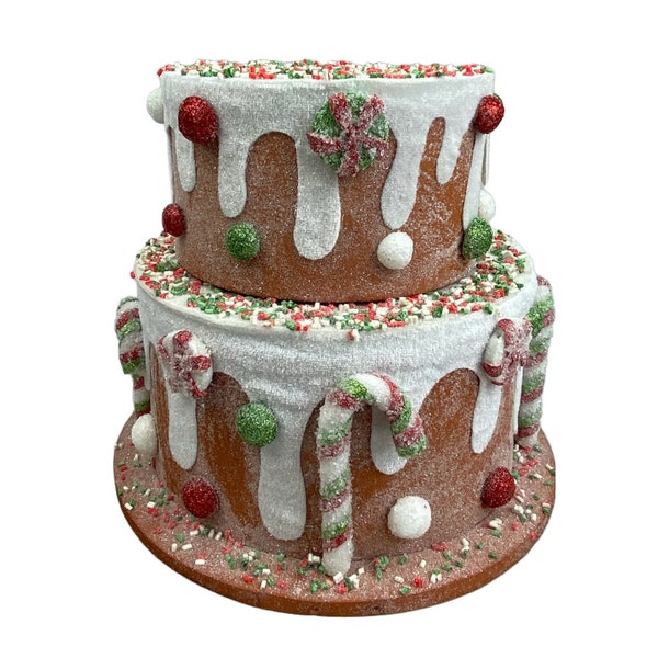Fake Christmas Cake - Etsy