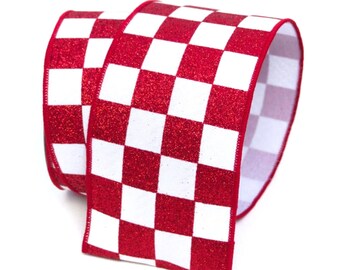 Checkered Ribbon - Etsy