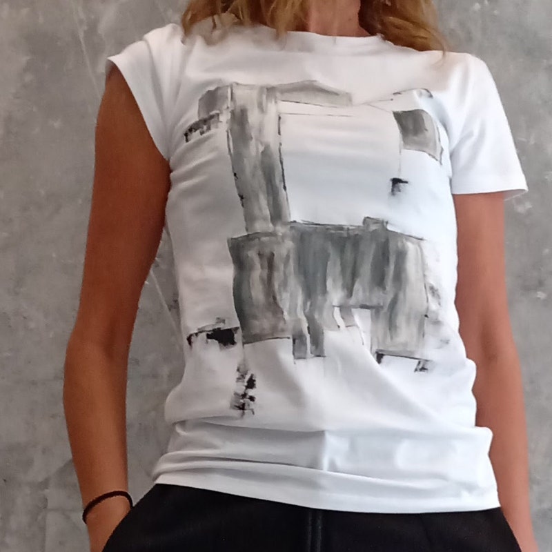 Hand Painted T Shirt - Etsy