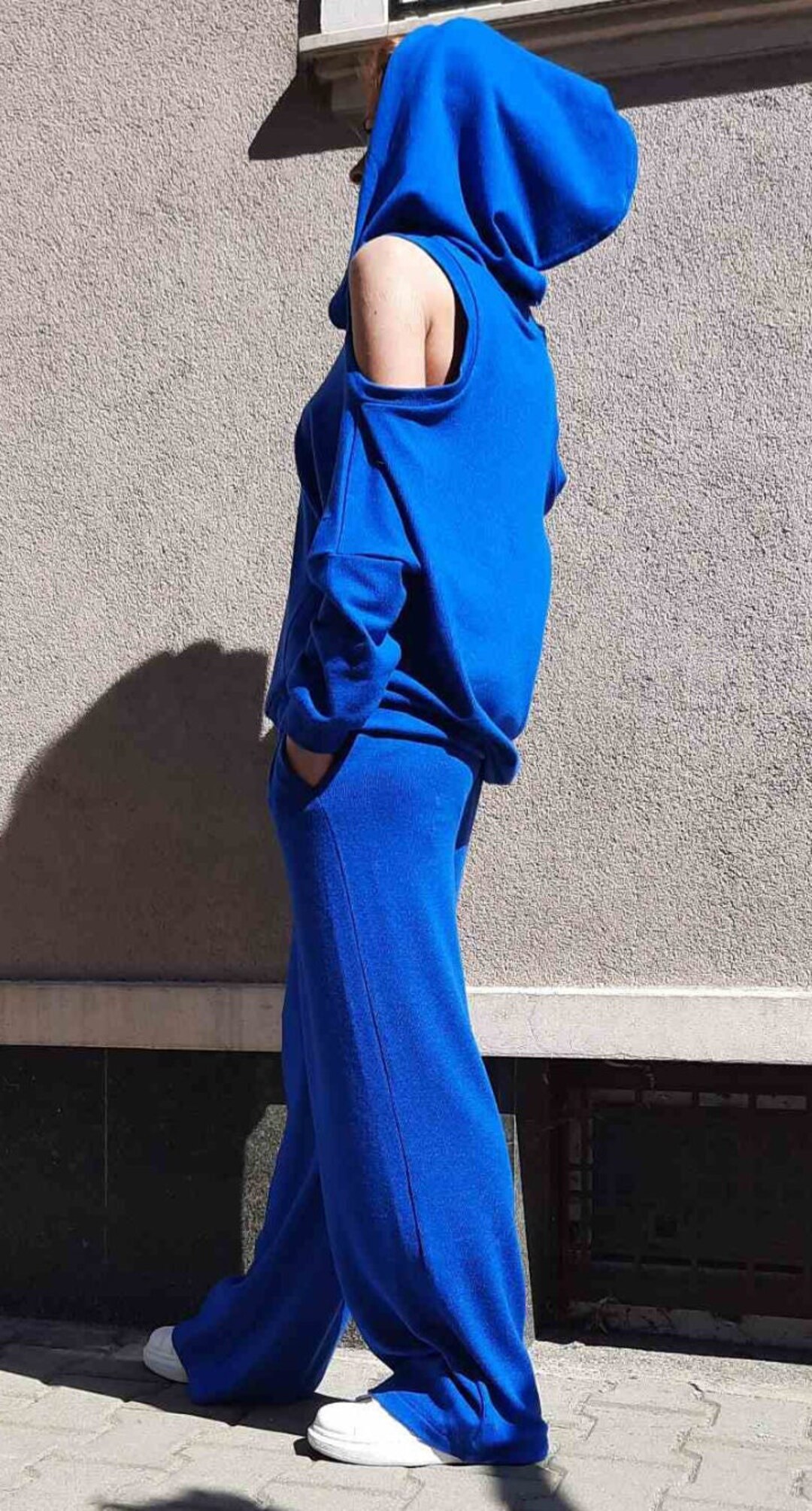 Knit Set, Knit Set Outfit, Two-piece Set, Cold Shoulders, Knit Top ...