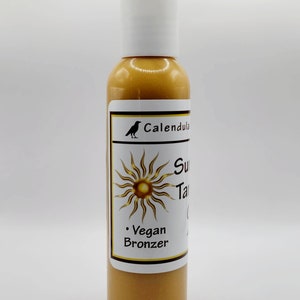 Sunless Tanning Gel Vegan SELF TANNER Bronzer 4oz Bottle - Etsy