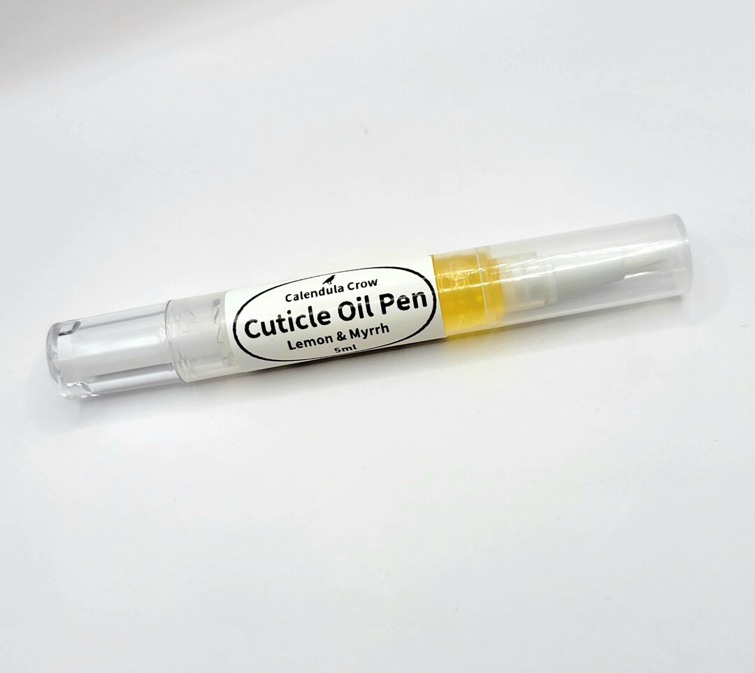CUTICLE OIL PEN With Lemon & Myrrh 5ml - Etsy