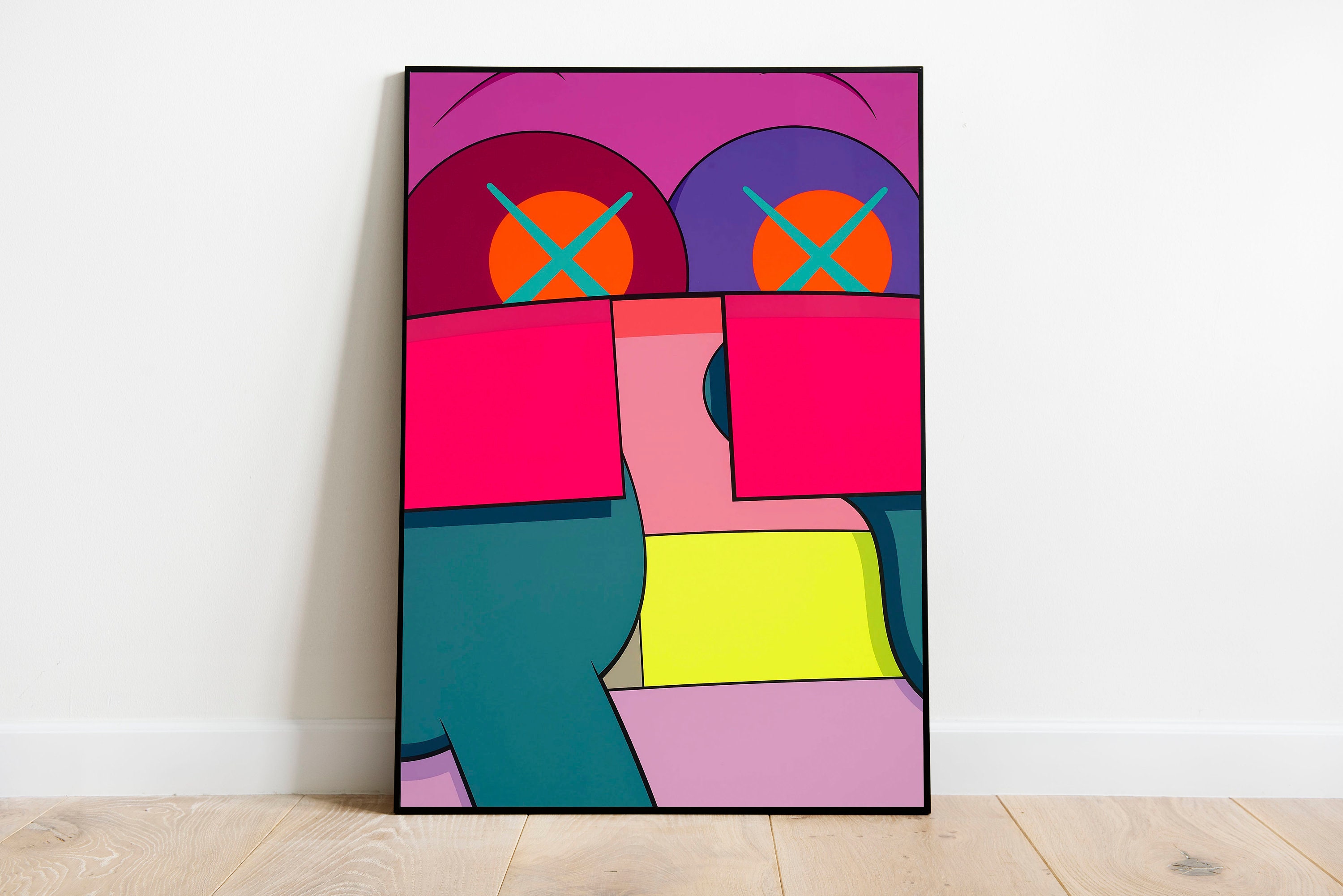 Kaws Art Print Kaws Art Poster Kaws wall art A1 A2 A3 A4 A5 | Etsy