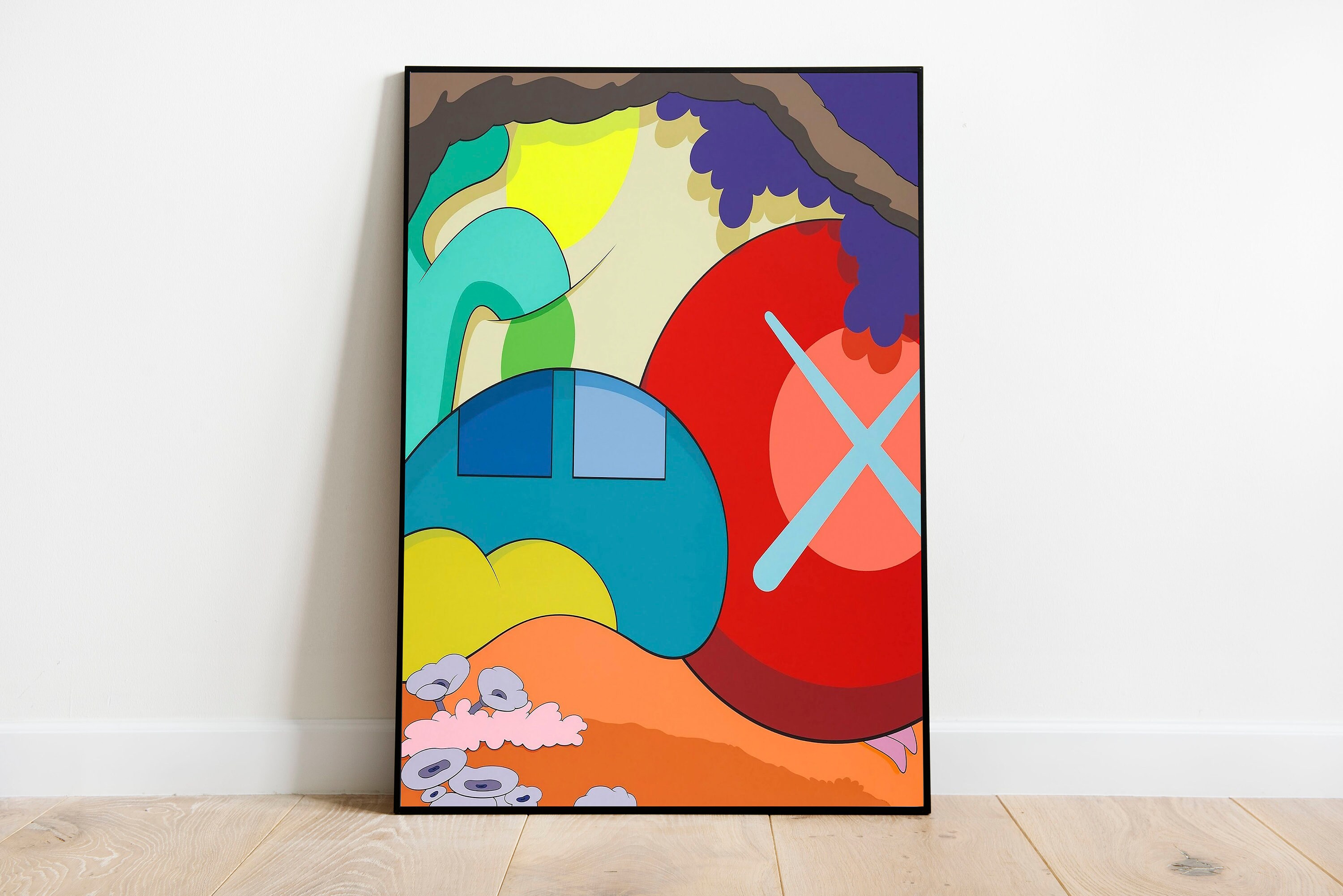 Kaws Art Print Kaws Art Poster Kaws wall art A1 A2 A3 A4 A5 | Etsy