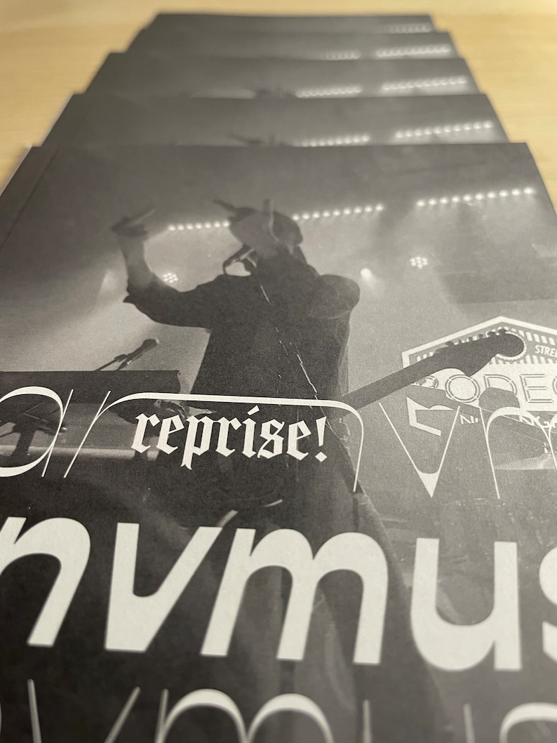 Music Art Zine Issue 1 | Music Lover Gift | Punk Inspired Zine | Art ...