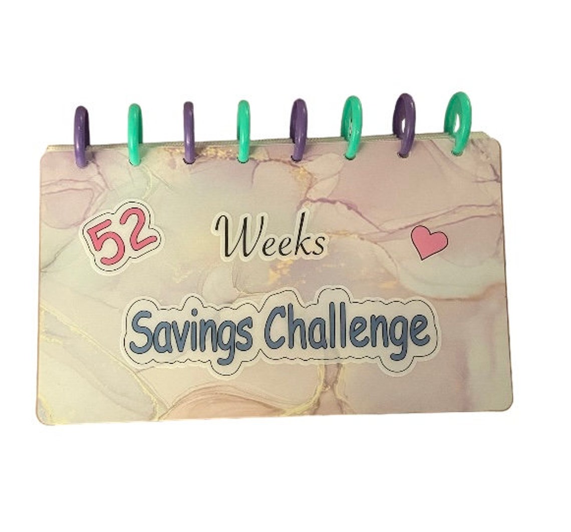 52 Weeks Savings Challenge - Etsy