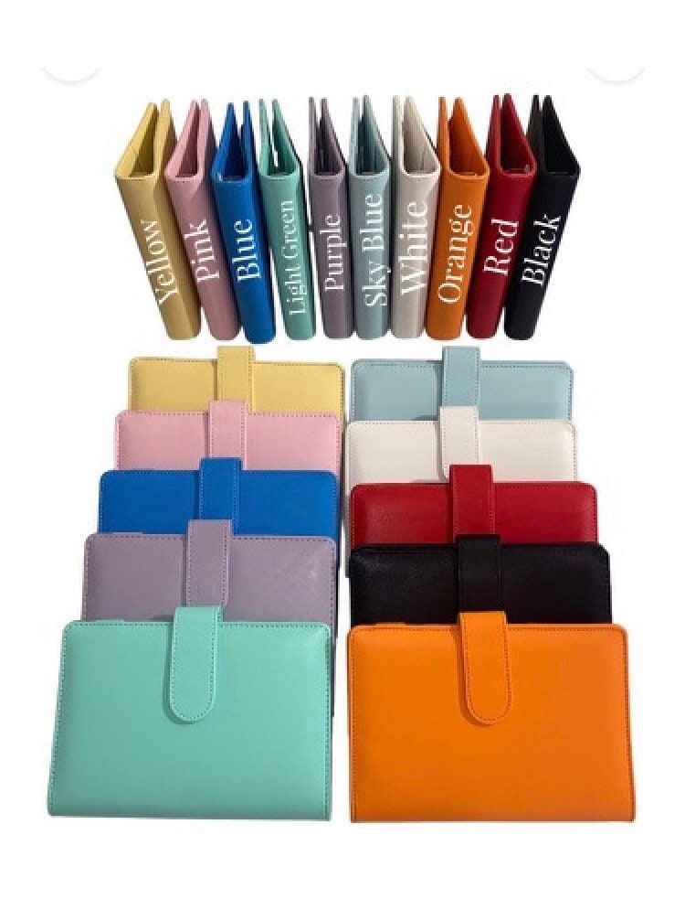 A6 Budget Binder With 5 Envelopes (10 Colors) - Etsy