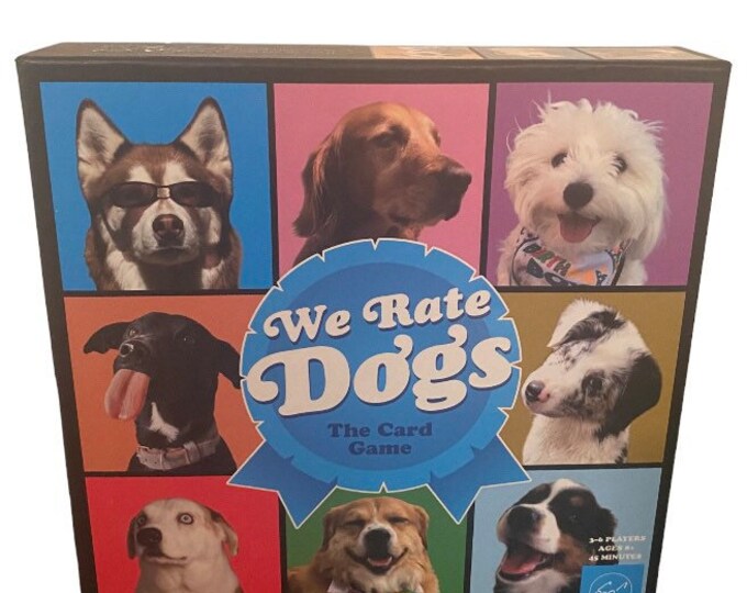 We Rate Dogs the Card Game (new) - Etsy