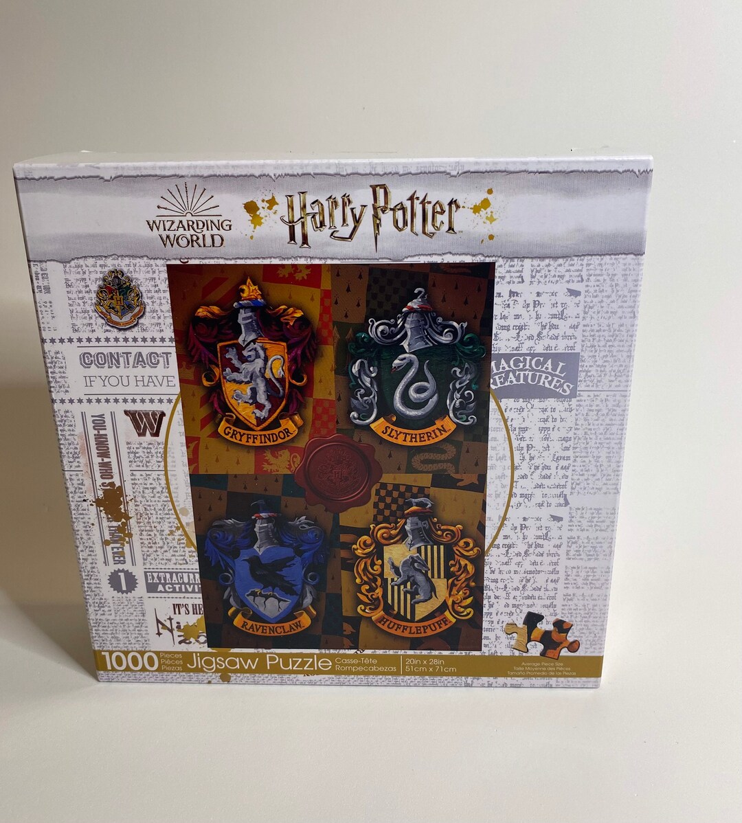 Harry Potter WIZARDING WORLD Jigsaw Puzzle new - Etsy