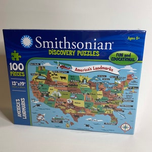 Smithsonian Discovery (america’s Landmarks) Jigsaw Puzzle - Etsy