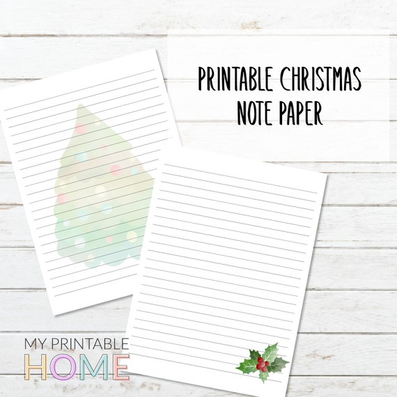 printable-christmas-note-paper-printable-christmas-etsy