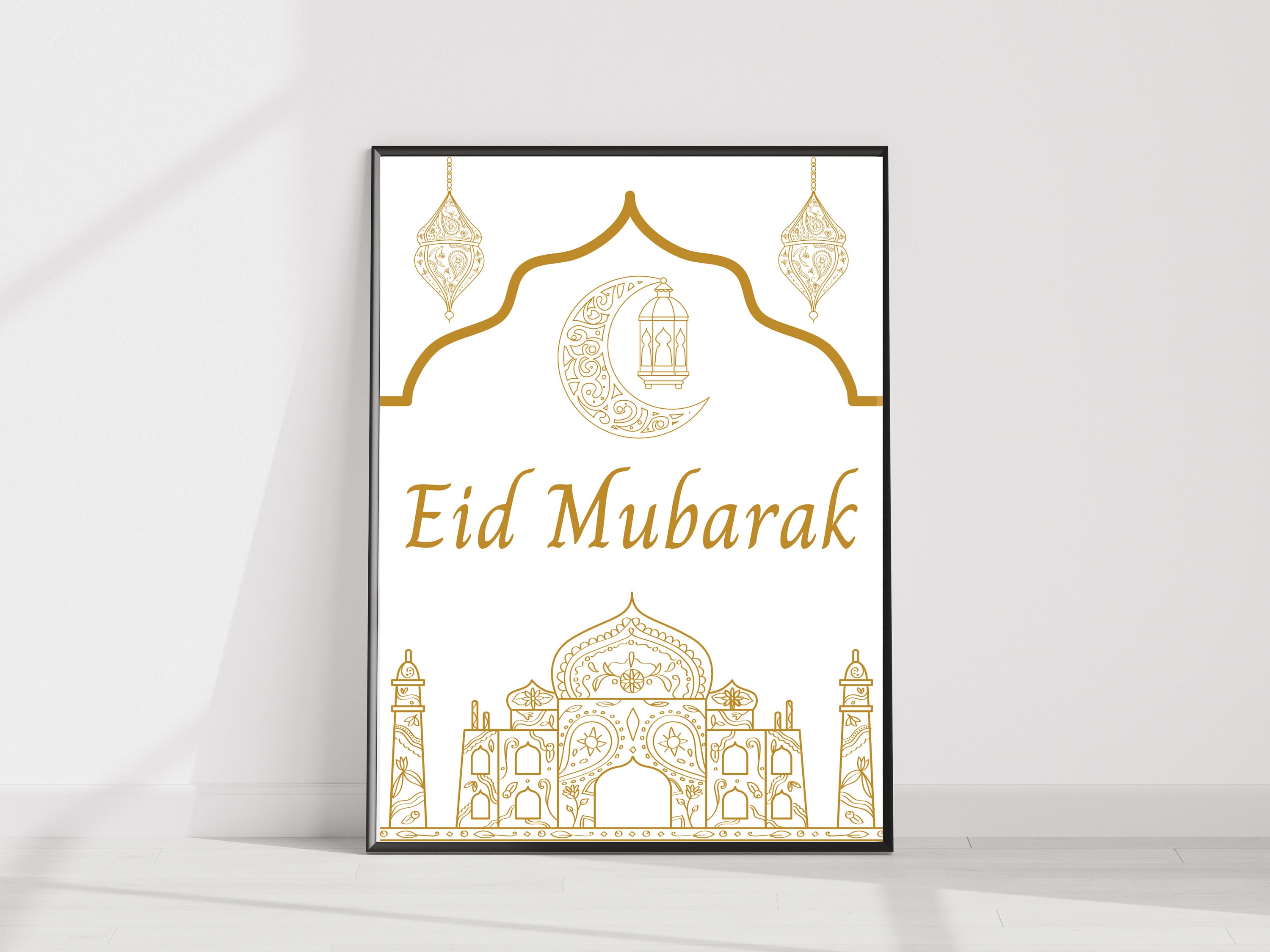 3 Set Eid Mubarak Sign Eid Decoration Eid Decor Eid Gift - Etsy