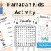 Ramadan Printable Activity for Kids, 3 Set - Etsy