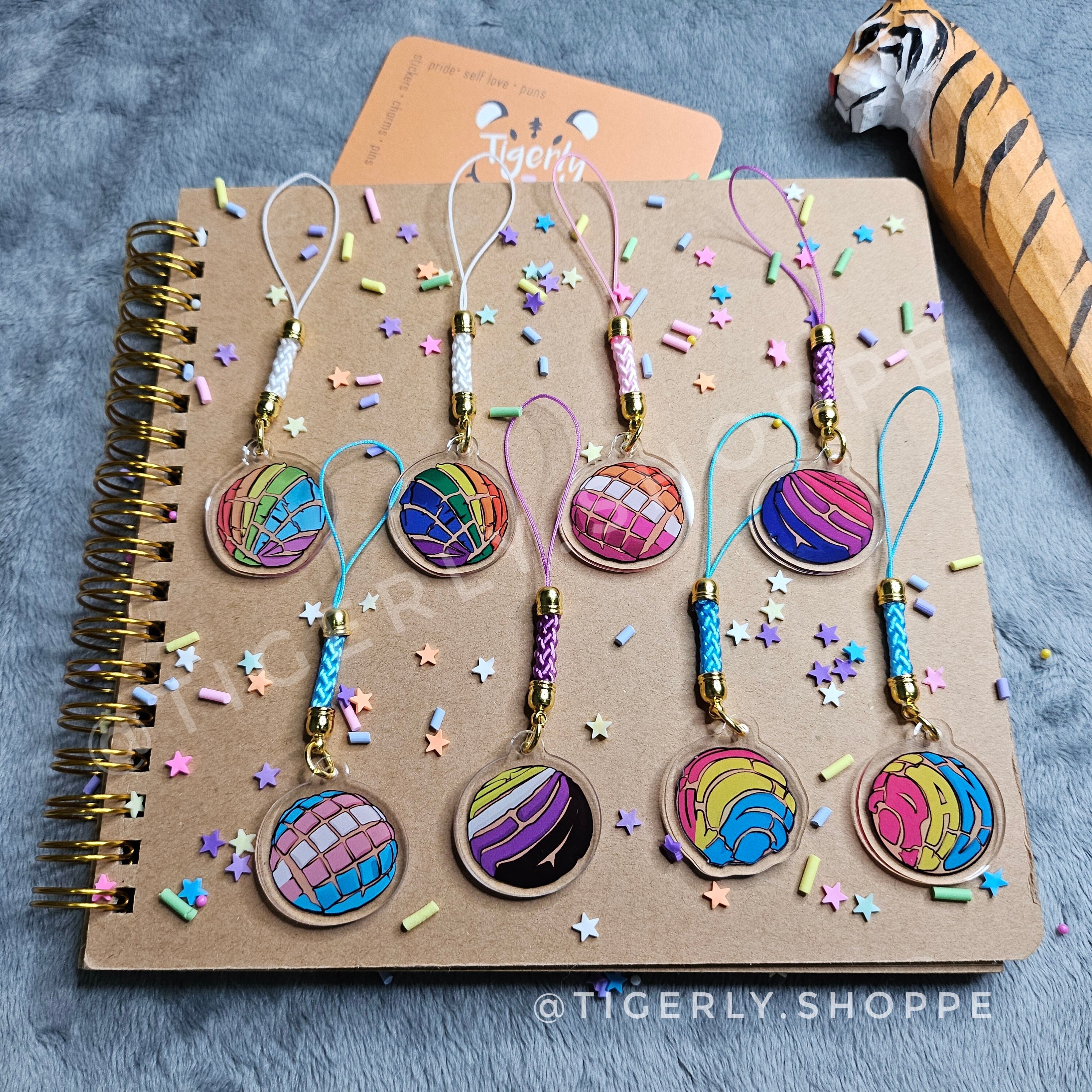 Pride Conchas Phone Charms Double Sided - Etsy