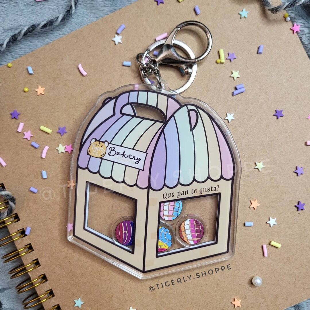 Pride Pastry Shaker Double Sided Acrylic Keychain - Etsy