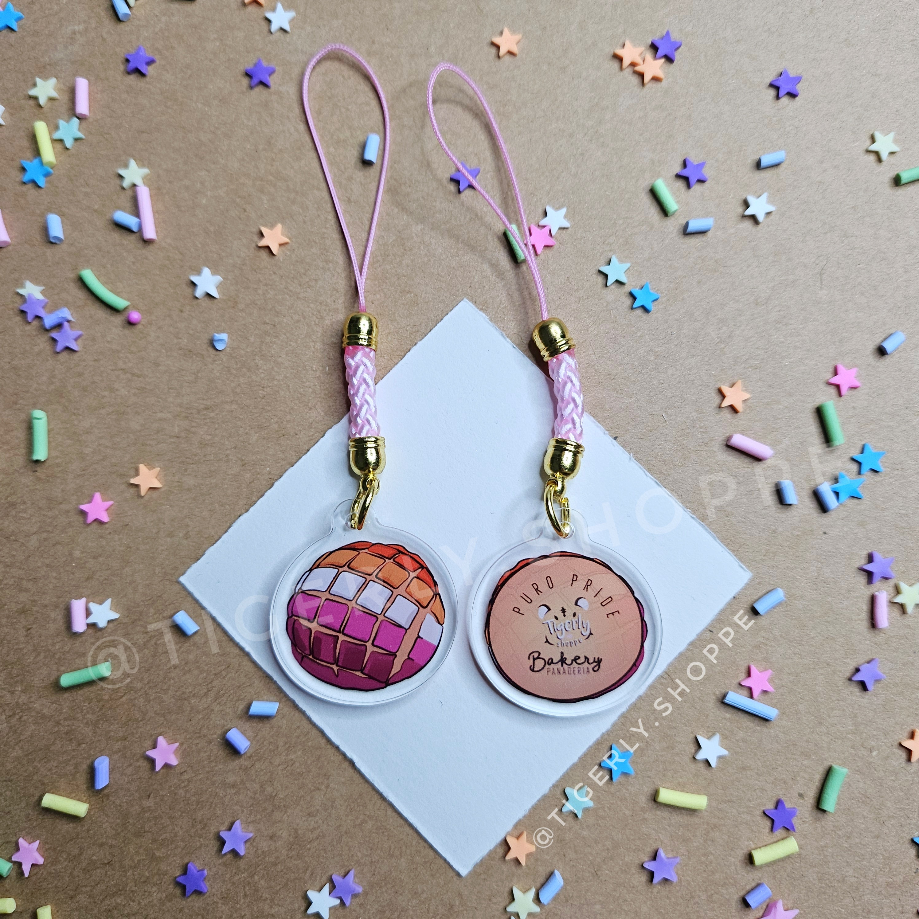 Pride Conchas Phone Charms Double Sided - Etsy