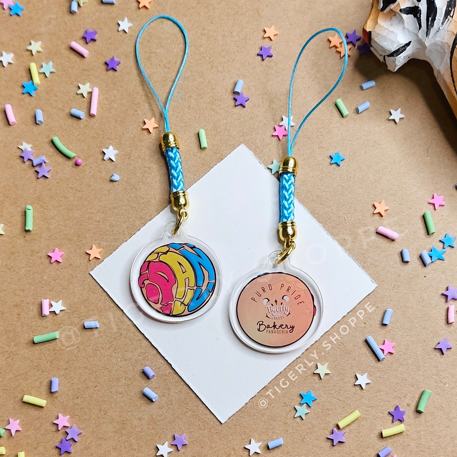 Pride Conchas Phone Charms Double Sided - Etsy