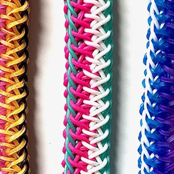 Rainbow Loom Bracelet - Etsy