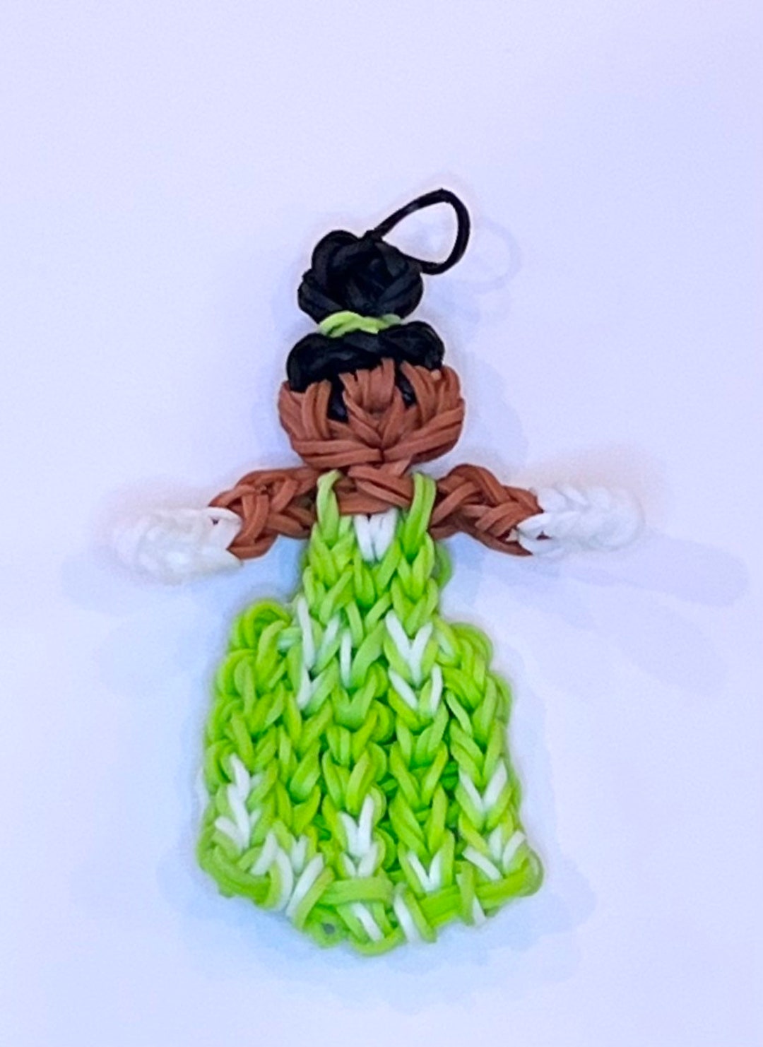 Rainbow Loom Disney Princess Tiana Charm - Etsy