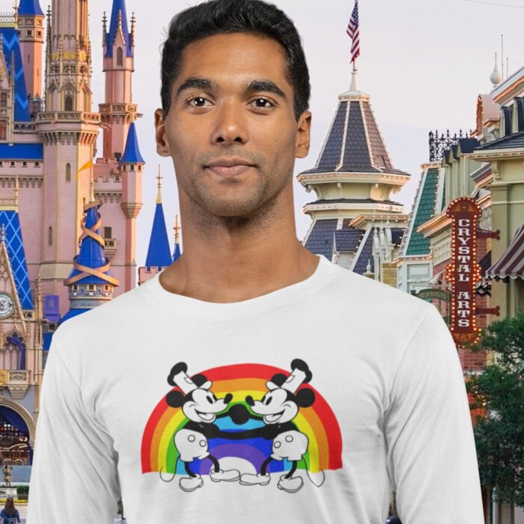 Steamboat Willie and His Buddy Dancing With Pride Unisex Ultra Cotton ...