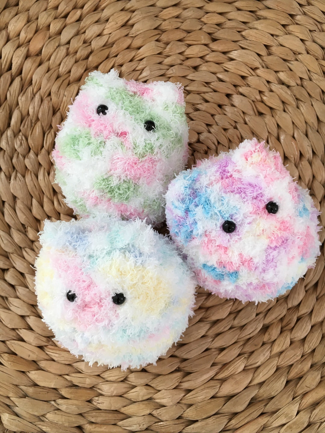 Poof Crochet Kitty! - NOV Restock Amigurumi, Stress Ball, Plush Cat ...