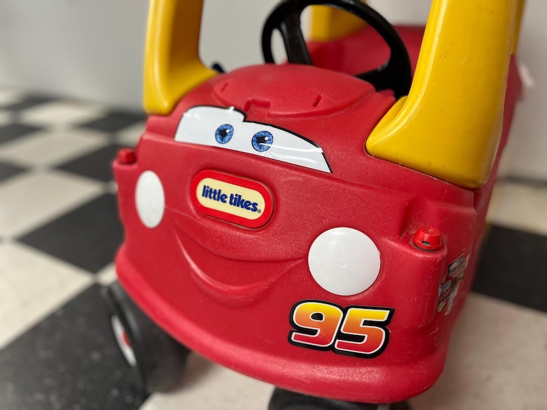 Lightning Mcqueen Little Tikes Cozy Coupe Graphics - Etsy