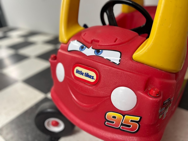 Lightning Mcqueen Little Tikes Cozy Coupe Graphics - Etsy