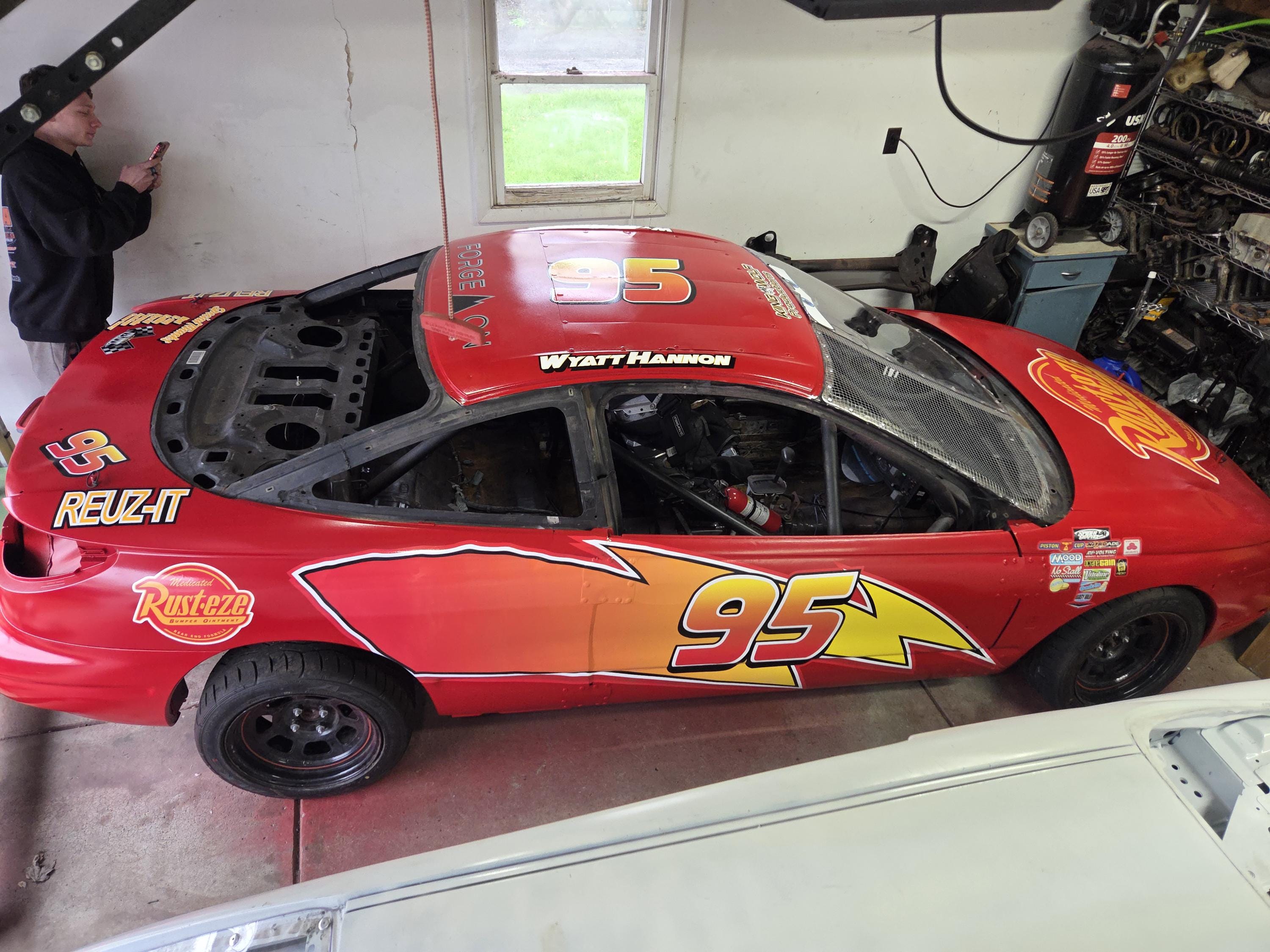 Lightning Mcqueen Decals 84" - Etsy