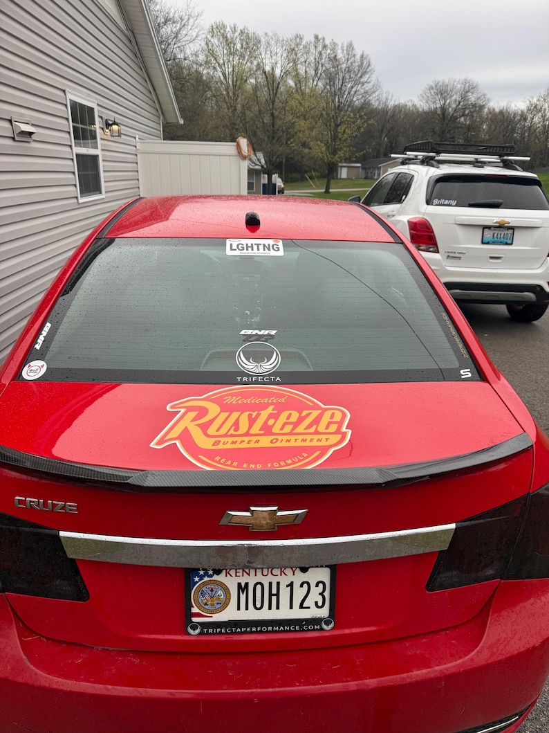 Lightning Mcqueen Decals 60" - Etsy