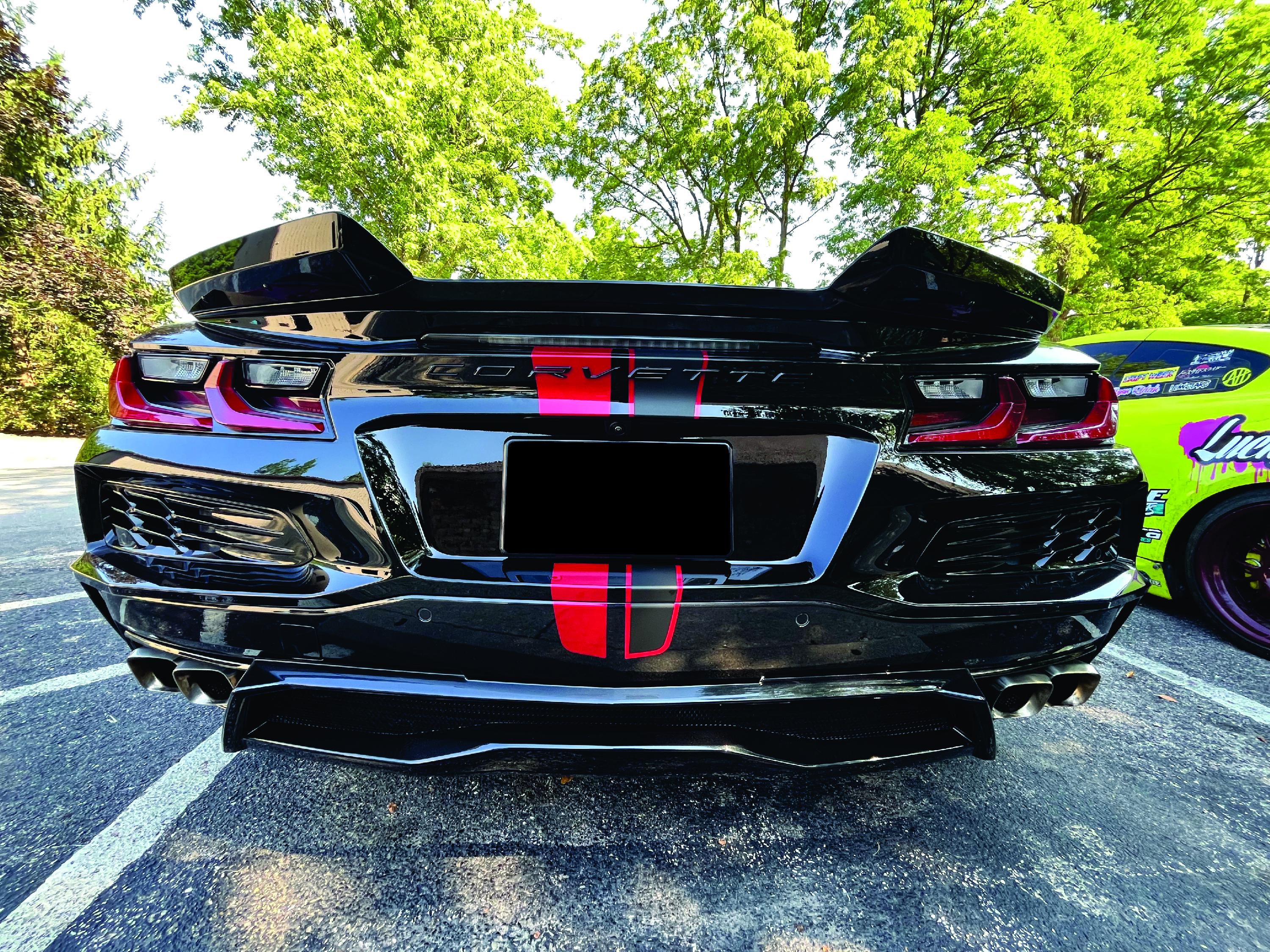 C8 Corvette Stripes - Template Download - Etsy