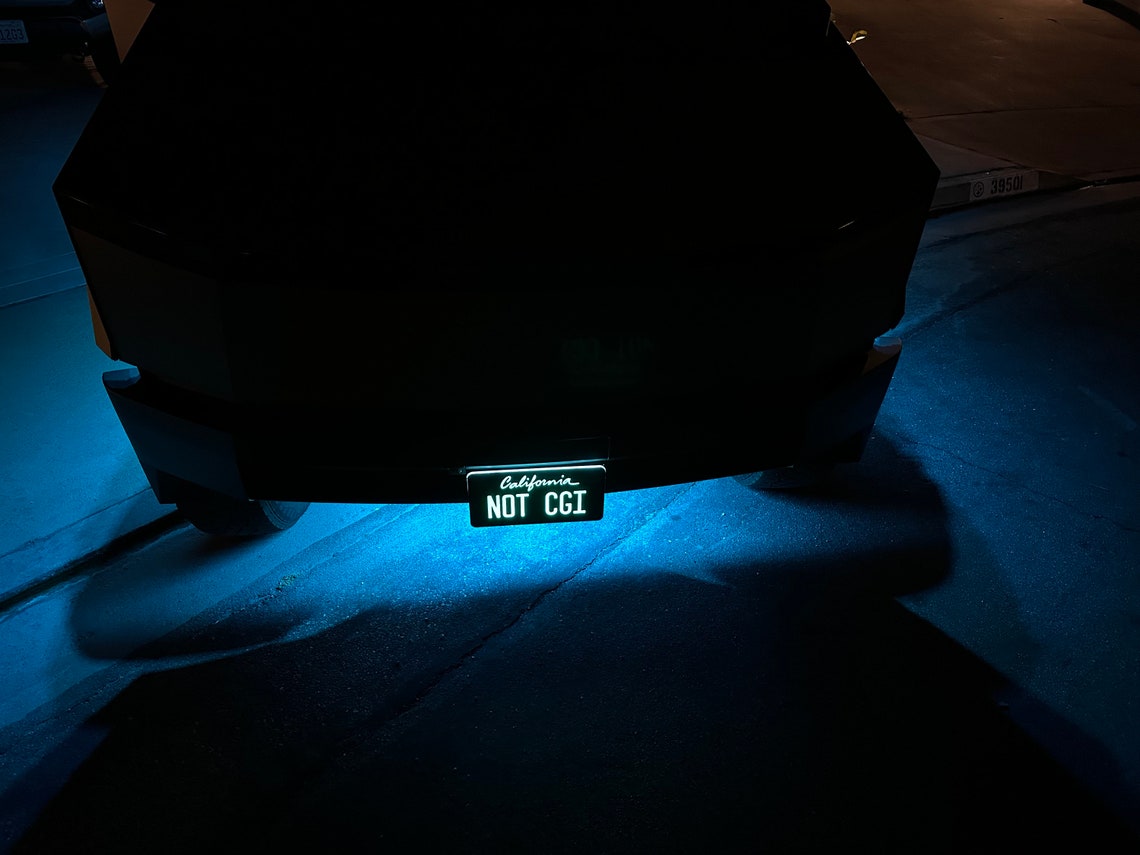 Custom Light up License Plate - Etsy