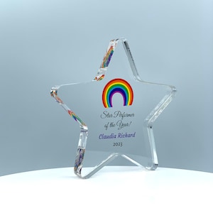 Star Trophy, Top Performer Award, Employee Recognition Award, STEM ...