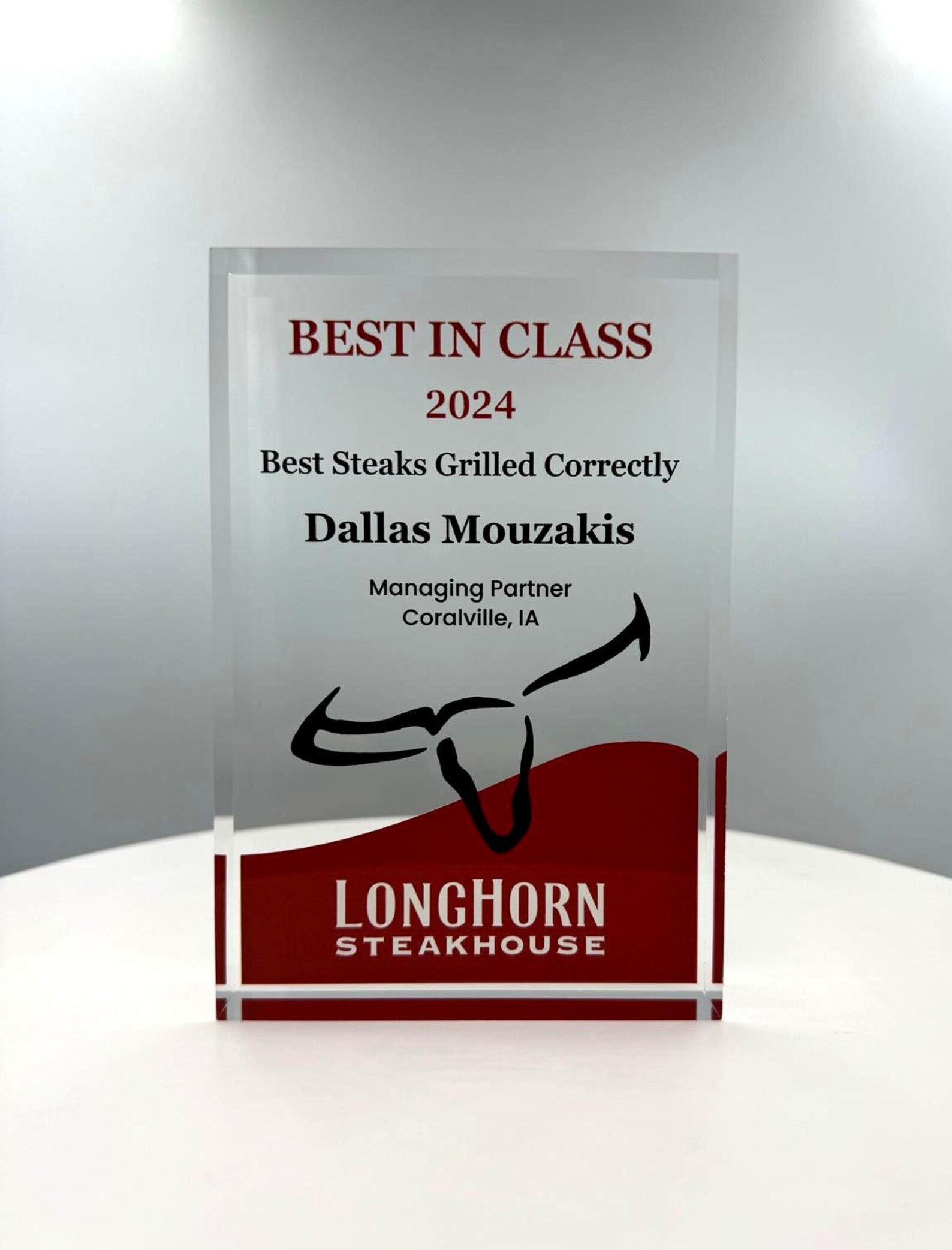 Acrylic Block Rectangle Trophy, Corporate Award, Deal Toy, Employee ...