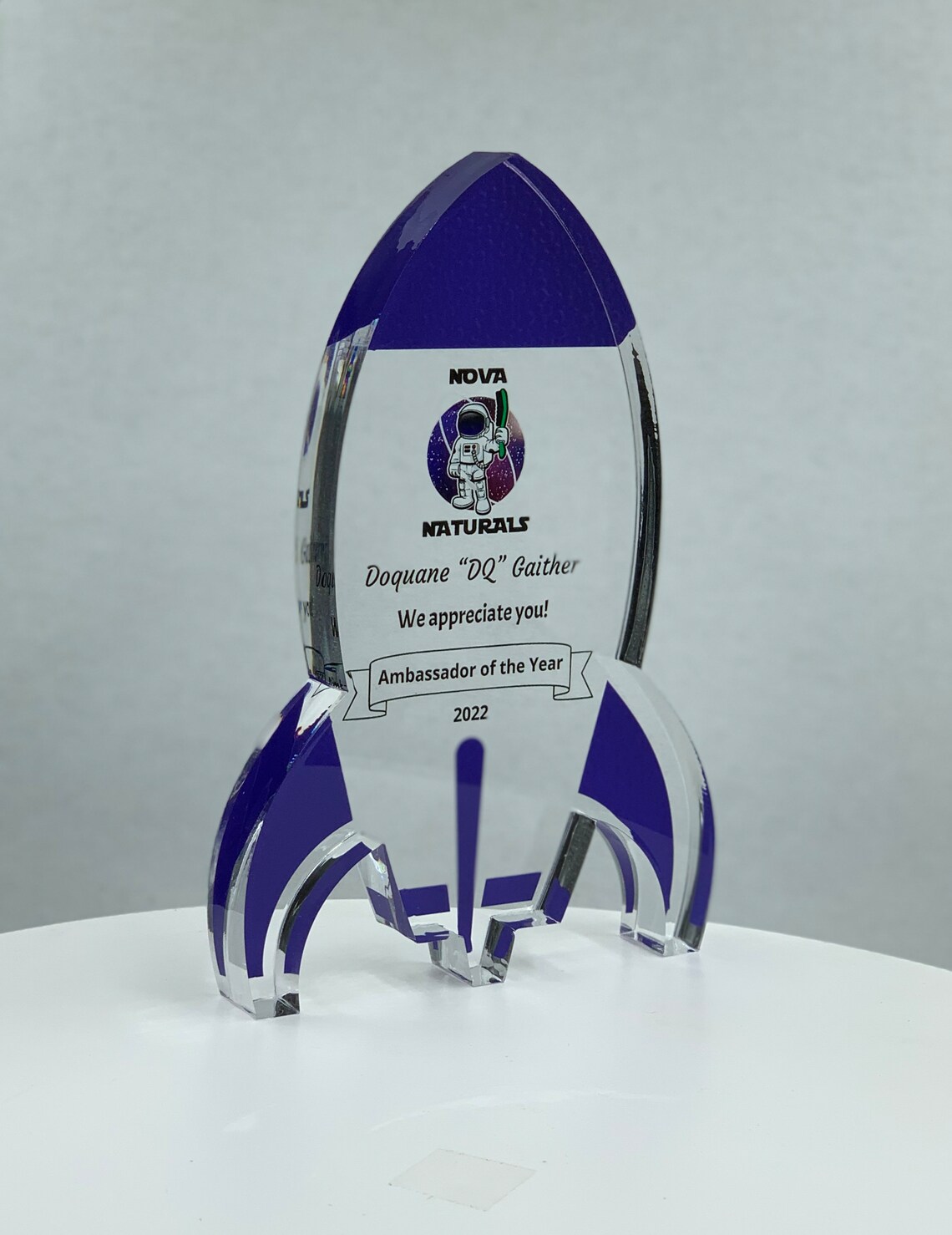 Rocket Trophy / Science Trophy / STEM Award / Tech Gift - Etsy