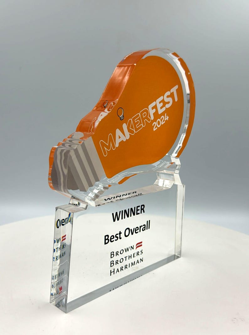 Light Bulb Trophy, Innovator Award, Ideation Award, Patent Award, STEM ...
