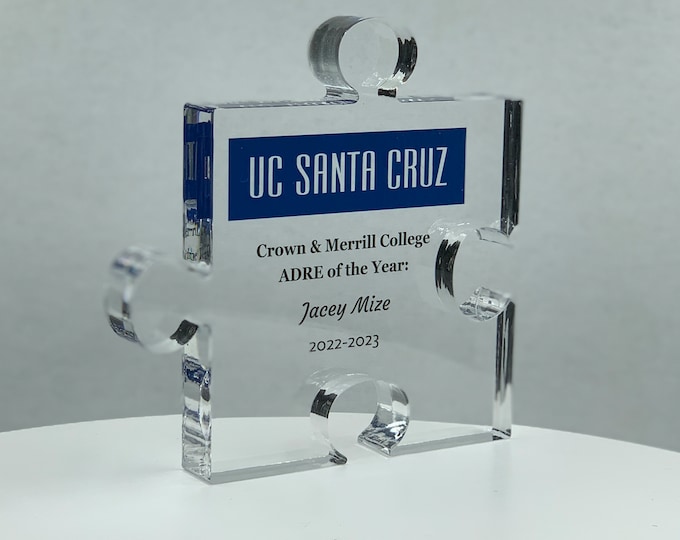 Puzzle Trophy, Stackable Award, Education Trophy, Math Gift, Graduation ...