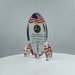 Rocket Trophy / USA Flag Themed Trophy / STEM Award / NASA Space Trophy ...