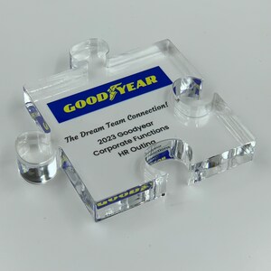 Puzzle Trophy, Stackable Award, Education Trophy, Math Gift, Graduation ...