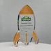 Rocket Trophy / USA Flag Themed Trophy / STEM Award / NASA Space Trophy ...