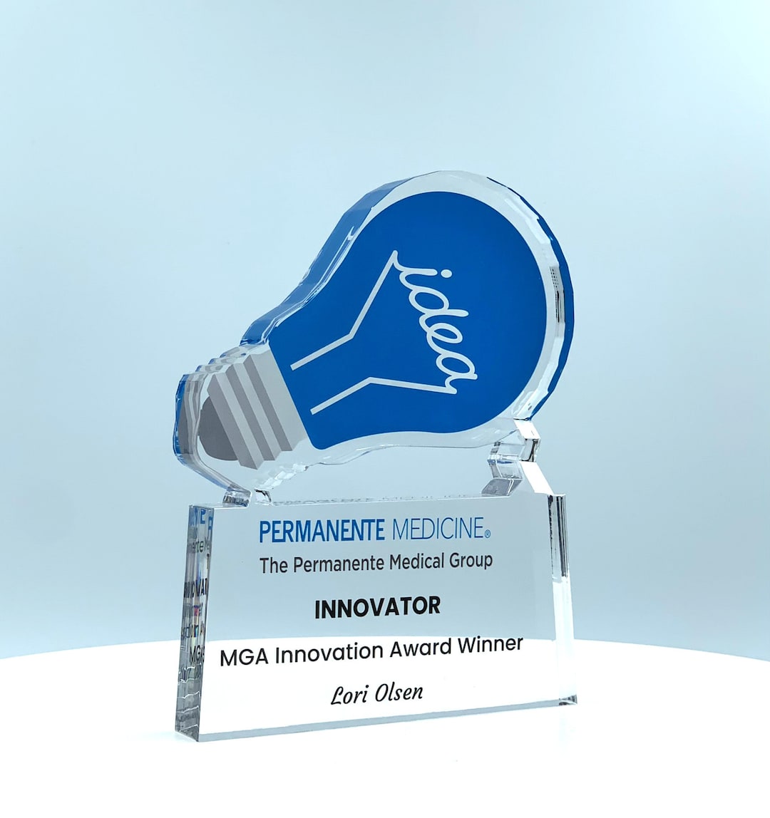 Light Bulb Trophy, Innovator Award, Ideation Award, Patent Award, STEM ...