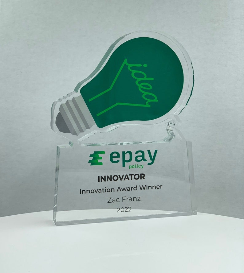 Light Bulb Trophy, Innovator Award, Ideation Award, Patent Award, STEM ...