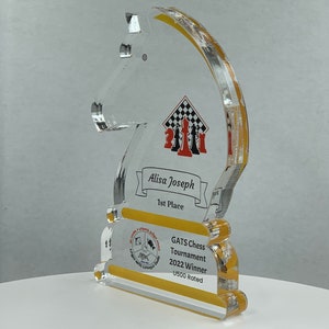 Knight Award, Chess Trophy, Equestrian Award, Stallion Trophy ...