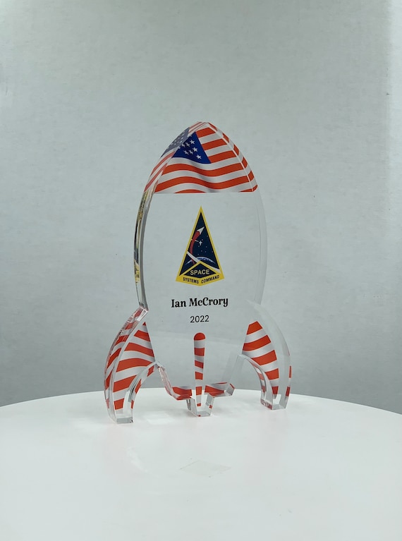 Rocket Trophy / USA Flag Themed Trophy / STEM Award / NASA - Etsy
