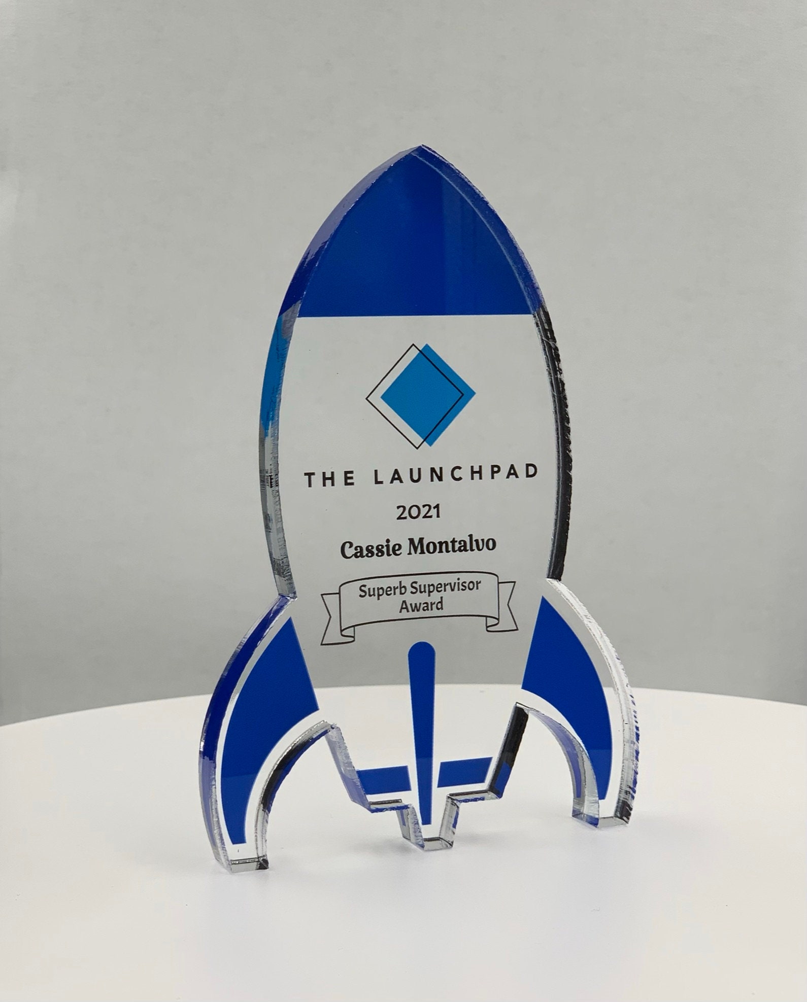 Rocket Trophy / Science Trophy / STEM Award Acrylic With | Etsy UK