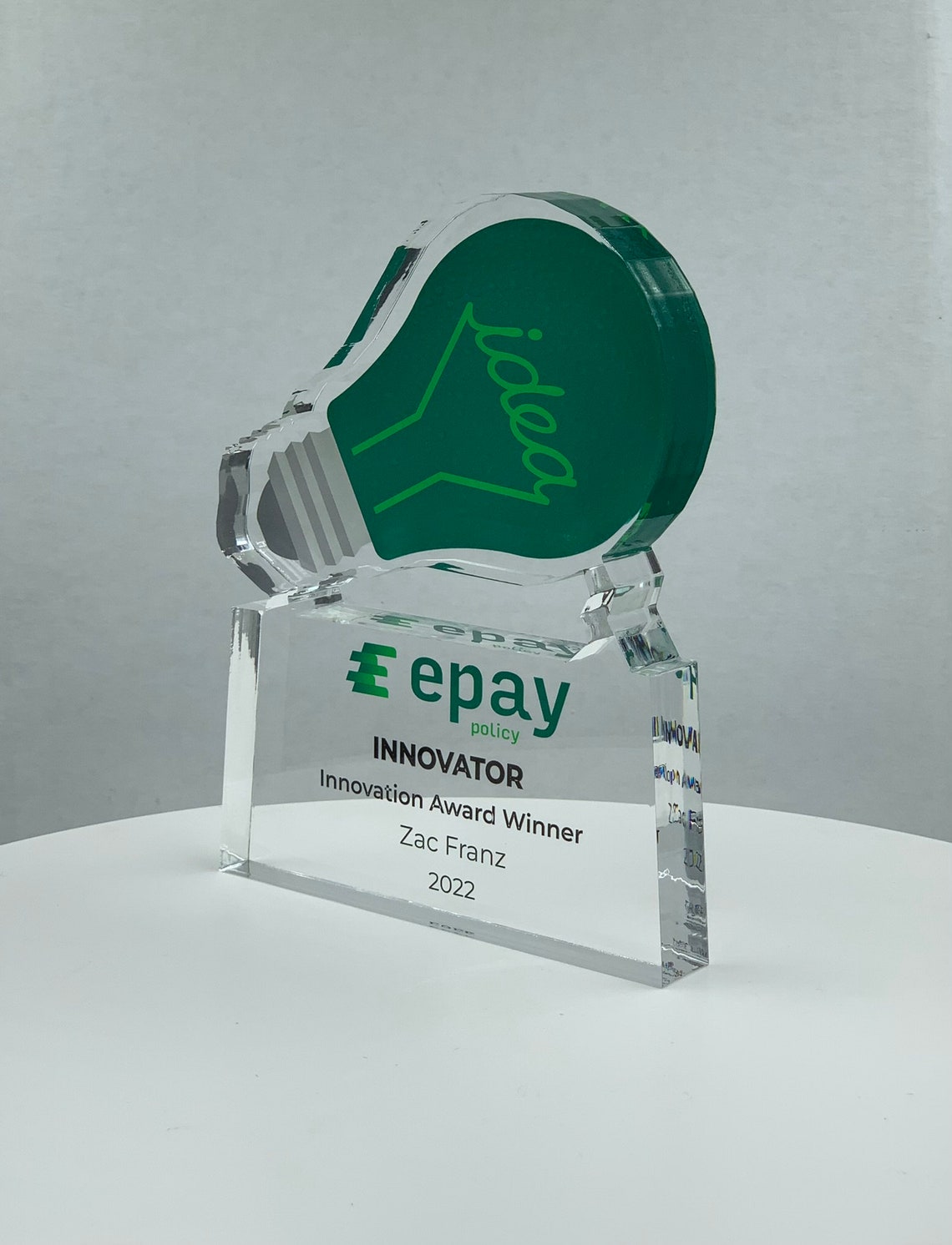 Light Bulb Trophy, Innovator Award, Ideation Award, Patent Award, STEM ...