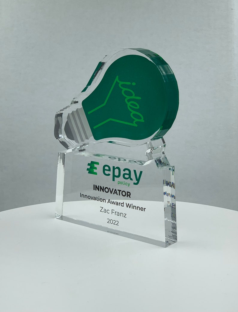 Light Bulb Trophy, Innovator Award, Ideation Award, Patent Award, STEM ...