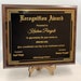 Personalized Engraved Trophy Plaque Award - Walnut / Cherry Trophy ...
