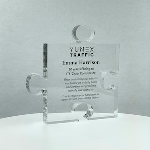 Puzzle Trophy, Stackable Award, Education Trophy, Math Gift, Graduation ...