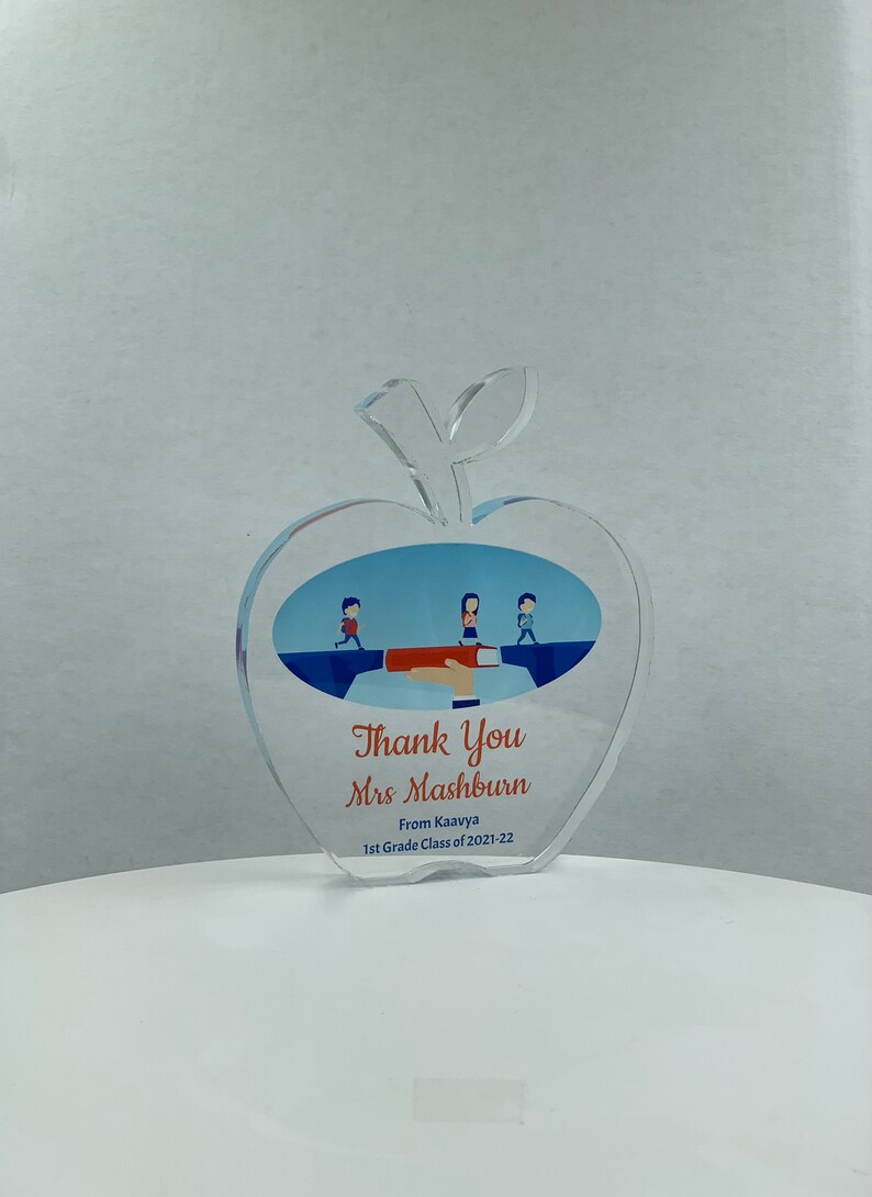 Apple Trophy / Teacher Award / Student Award / Education - Etsy
