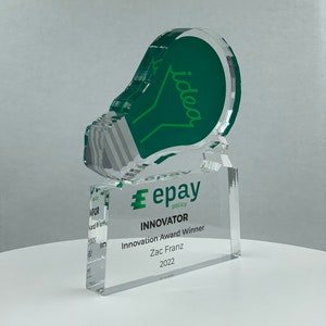 Light Bulb Trophy, Innovator Award, Ideation Award, Patent Award, STEM ...